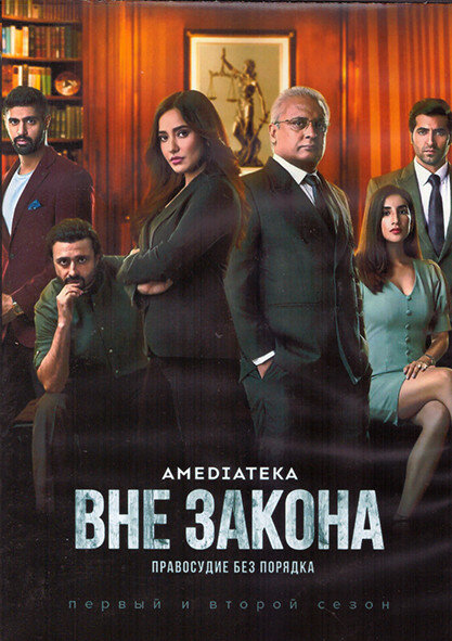 Вне закона Правосудие без порядка 1,2 Сезон (18 серий) (2DVD) на DVD