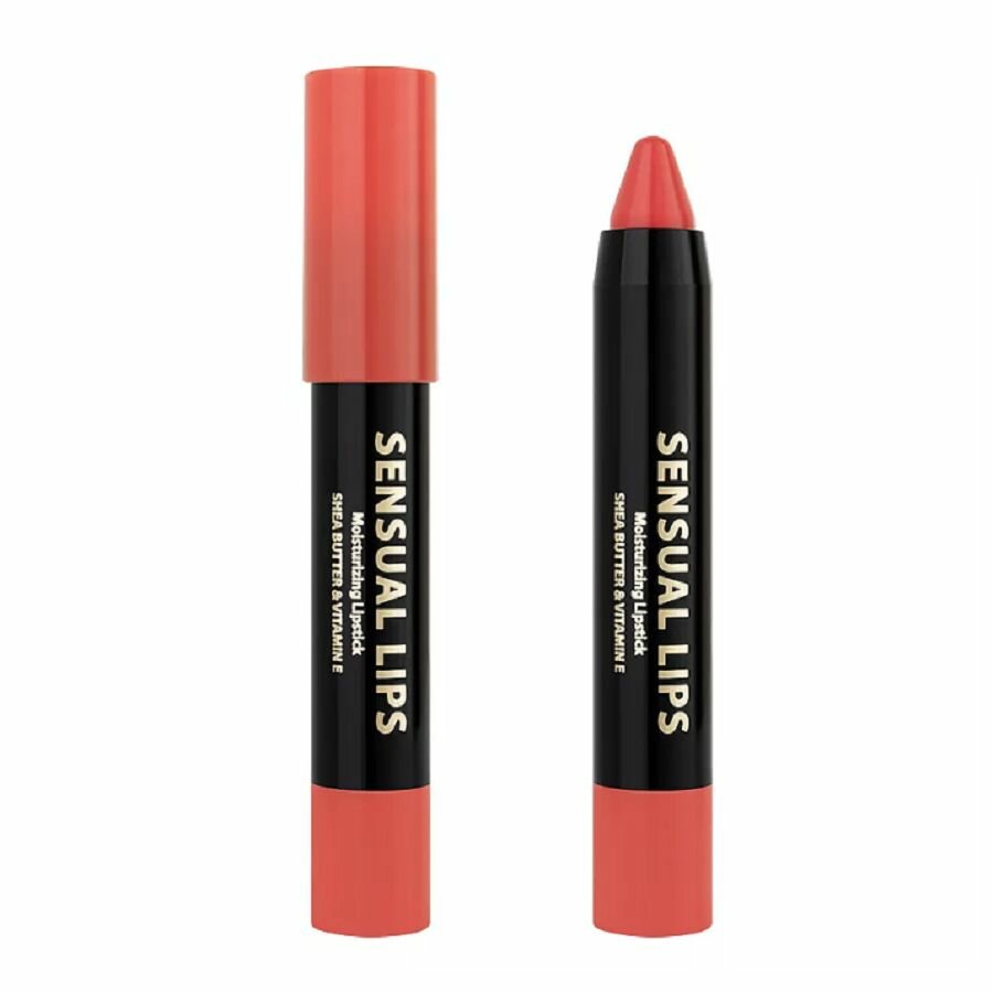 Лэтуаль Увлажняющая помада-стик для губ с маслом Ши и витамином E SENSUAL LIPS, № 113, 3.5 г