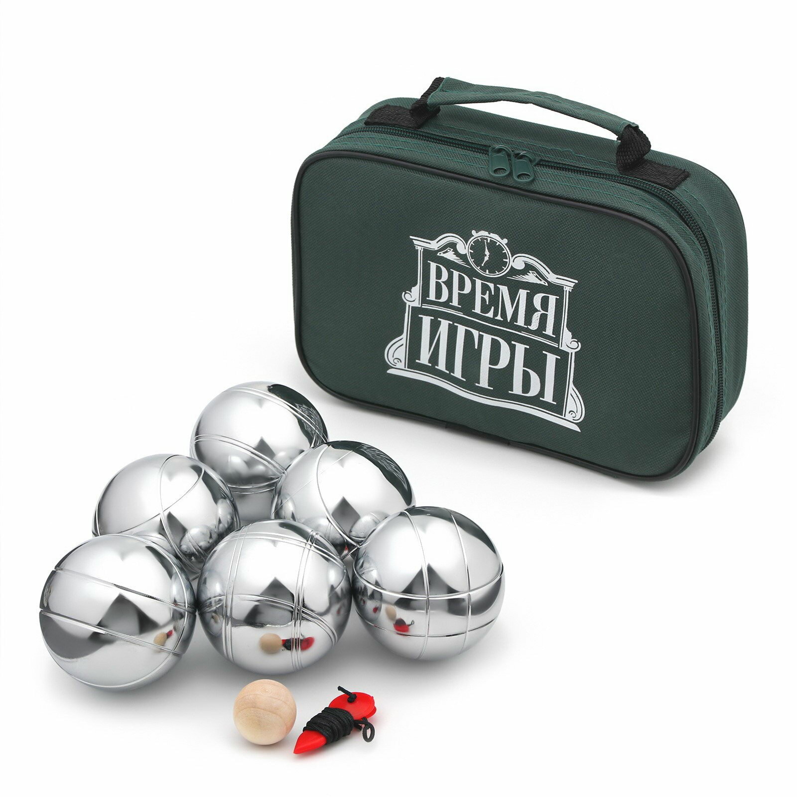 Игра Петанк 6 шаров, d шара-7.2 см, количество игроков: 1 игрок