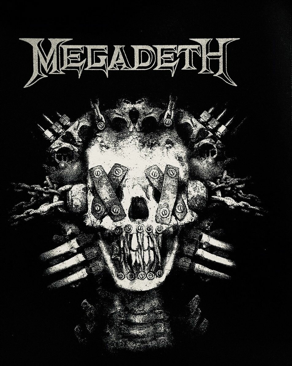 Плакат, постер Megadeth трэш метал группа на бумаге, размер 21х30см