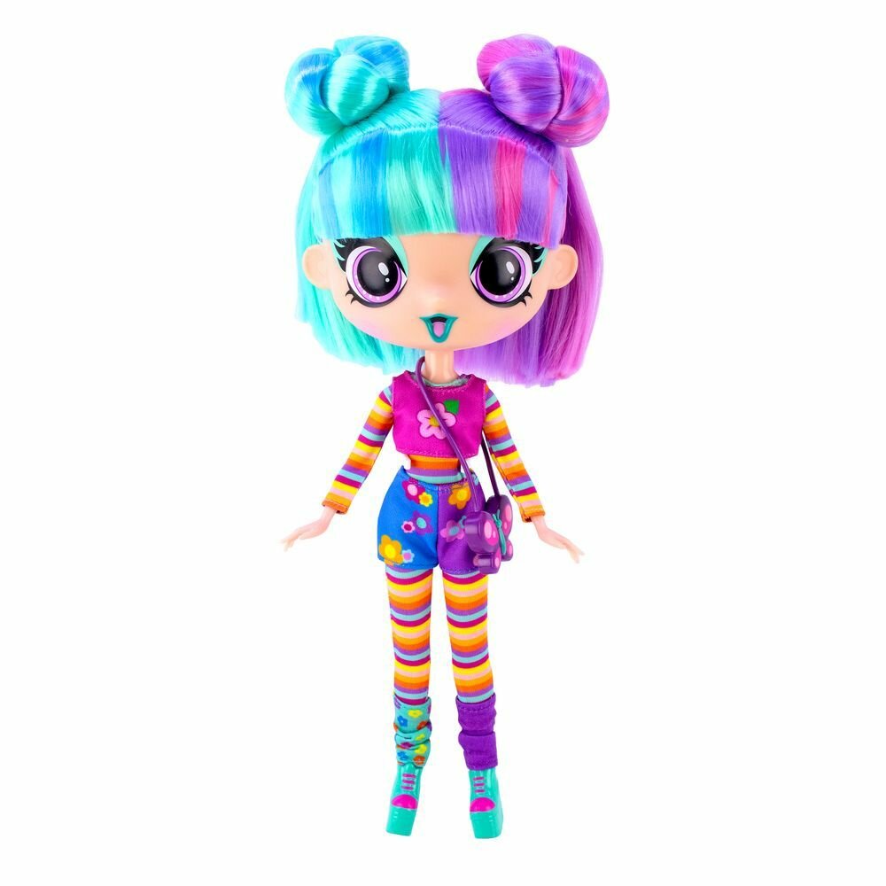 Кукла CEPIA "Decora Girlz", Делюкс, Хизер, 28 см, сумочка, стикеры, заколки, расческа, подставка, в коробке, от 4 лет