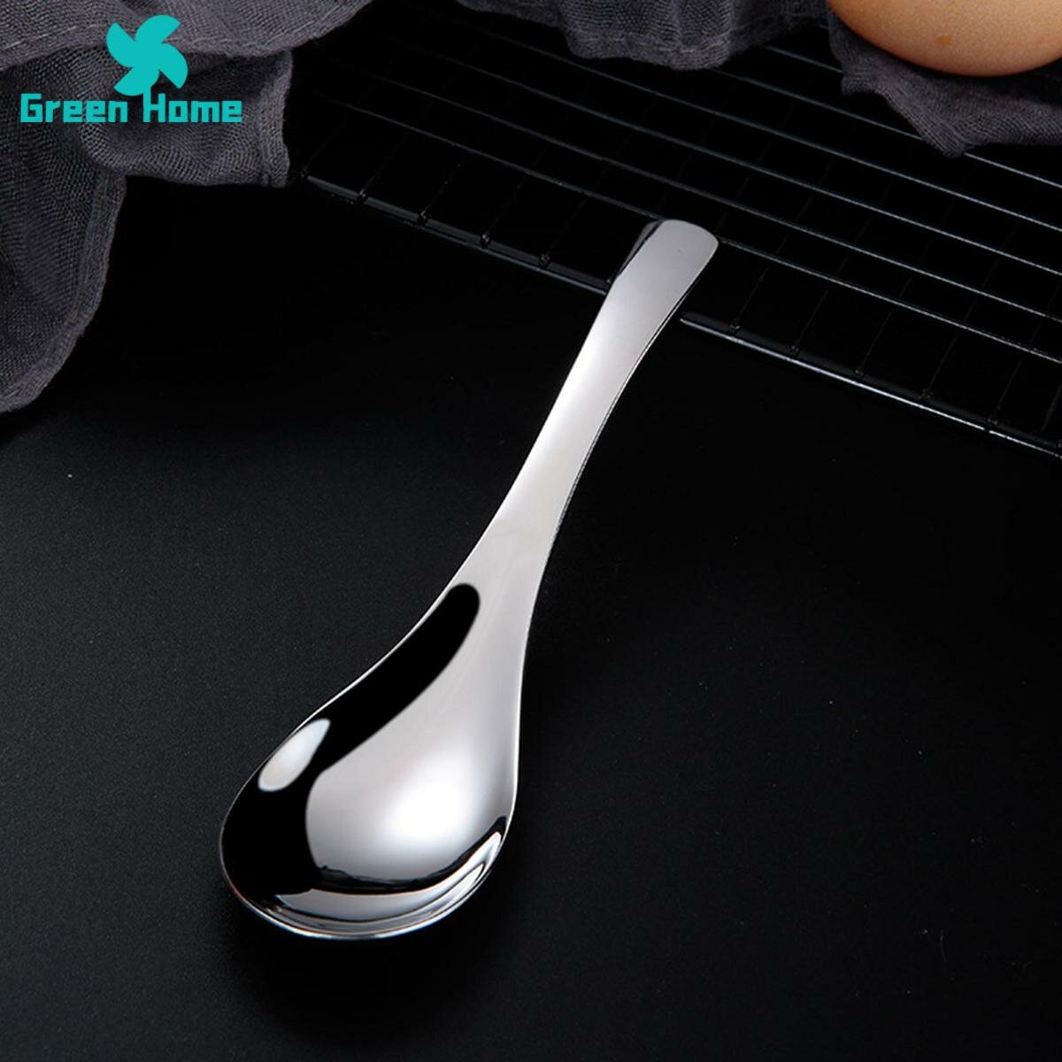 Ложка для помешивания Green Home с гладкой поверхностью, ложка для мороженого, кофейная ложка