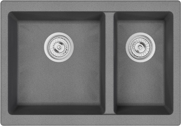 Мойка кухонная Emar Quartz EMQ-2665. PL Антрацит