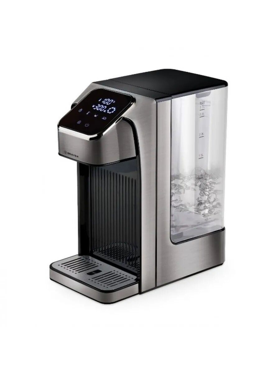 Термопот Brayer BR1099, серебристый, 2.7л, мощность 2600Вт, 8 режимов, фильтр