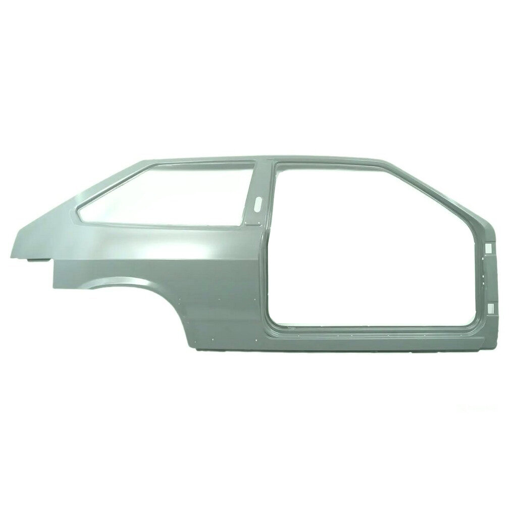 Панель боковины наружная правая с отверстиями под молдинг ВАЗ 2108, 2113 Лада Самара (катафорез)