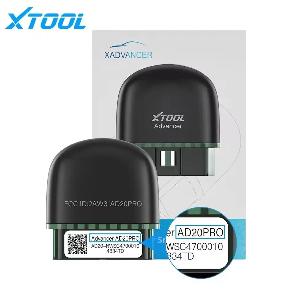 XTOOL Advancer AD20 PRO Все системы автомобильных диагностических инструментов Полный сканер OBD2 Проверка аккумулятора Сброс масла Чтение/прозрачный код Бесплатное обновление, Advancer AD20PRO