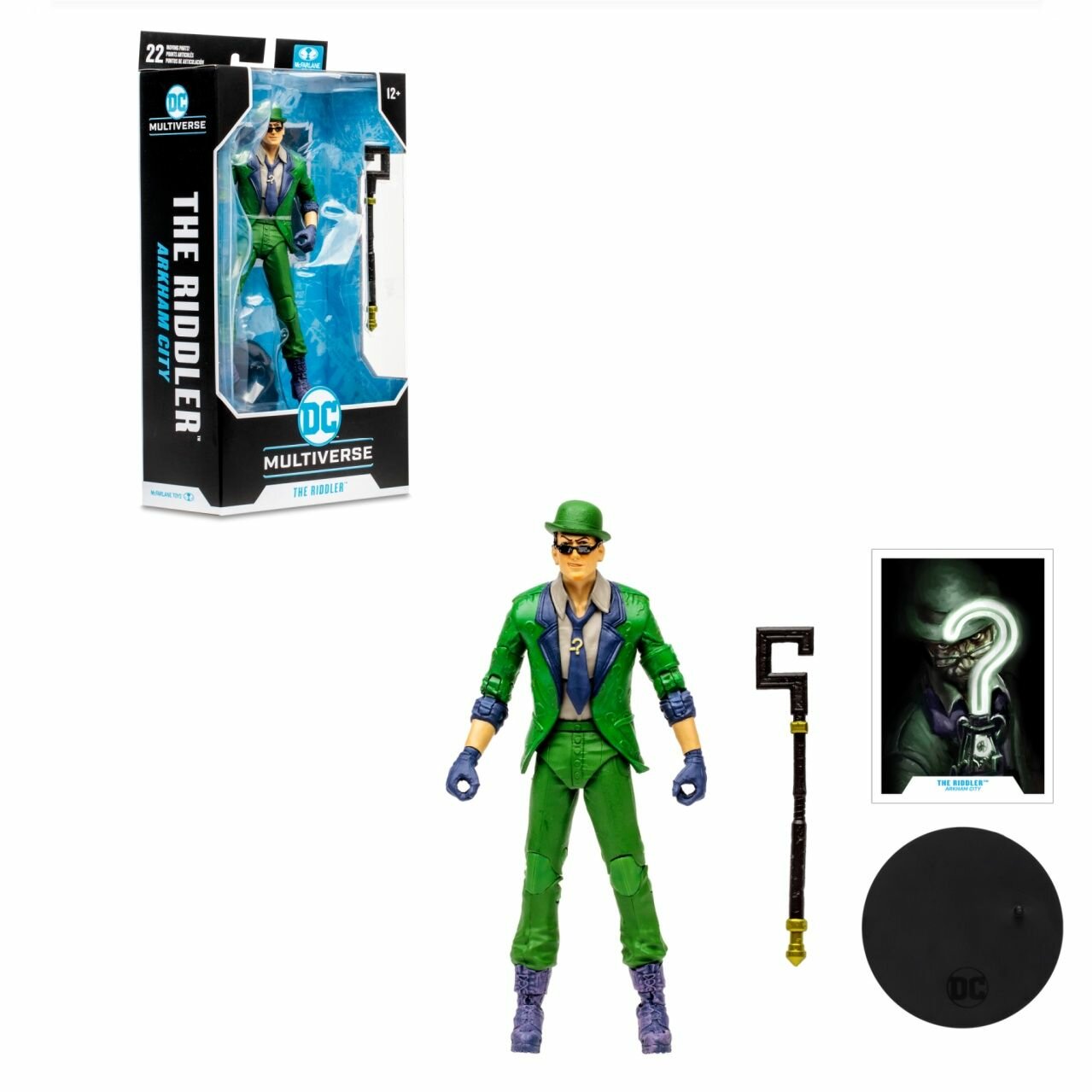Игрушки mcfarlane toys фигурки The Riddler (Arkham City) 7" Figure