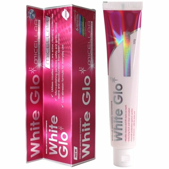 Зубная паста White Glo отбеливающая мицеллярная, 100 г