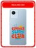 Чехол на Realme C30 / Реалми C30 с принтом "Summer surf club", прозрачный