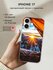 Силиконовый чехол на Apple iPhone 17 / Айфон 17 с принтом "Горы 7"