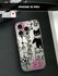 Чехол на Apple iPhone 16 Pro / Айфон 16 Про с принтом "Готические котики"