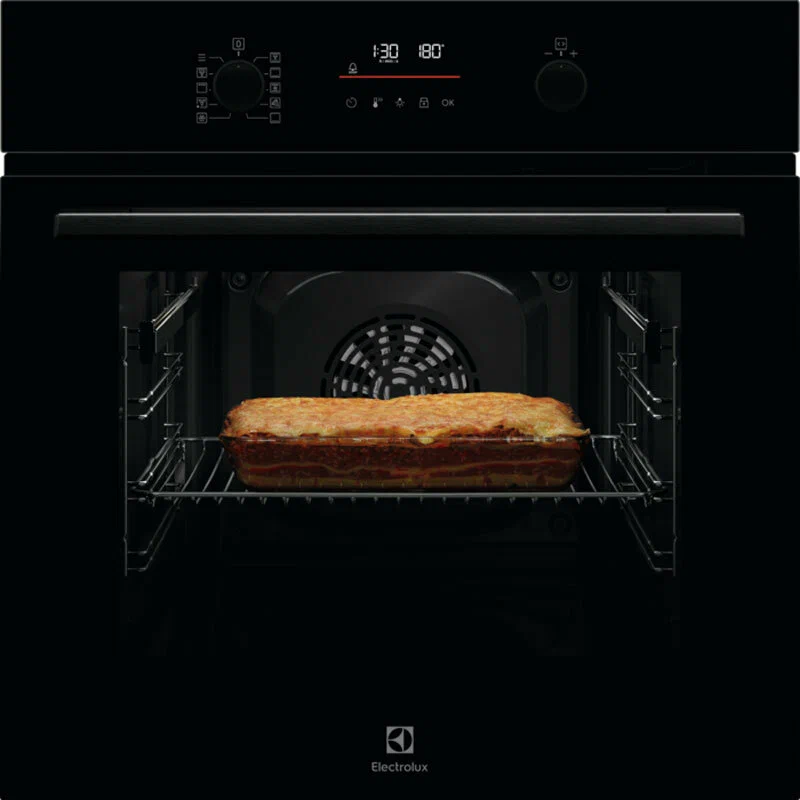 Духовой шкаф Electrolux EOF6P76BZ, пиролиз, телескопы, черный (Германия)