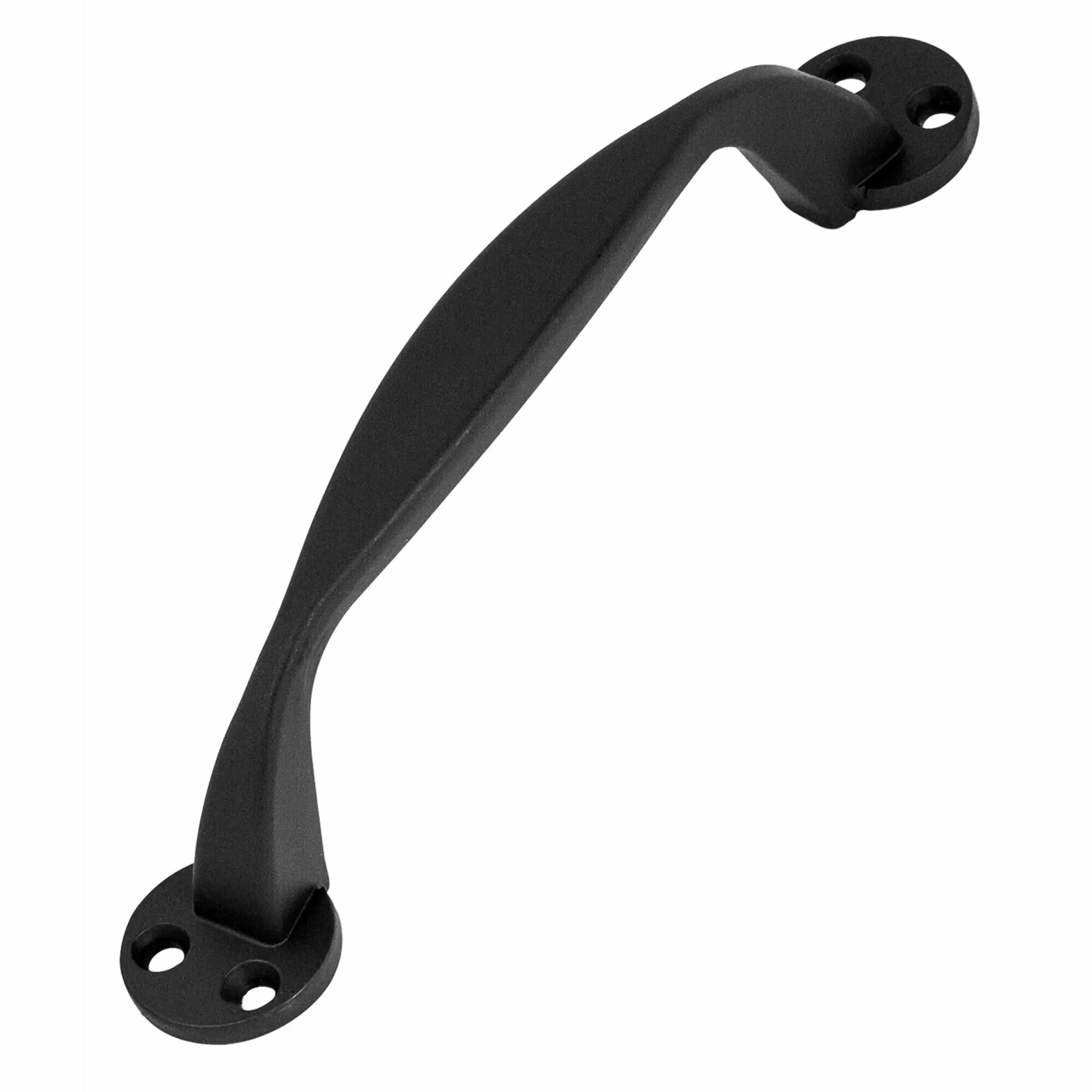 РС Ручка-скоба дверная РС100.02 черная матовая, крепление скрытое, для внутренней двери