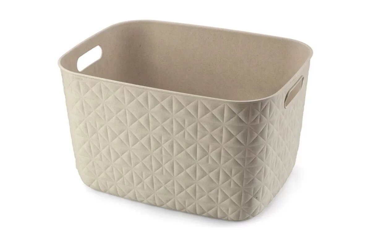 CURVER SOFTEX L корзина кремовая 19 л 00574-Z67-00 для хранения и организации дома