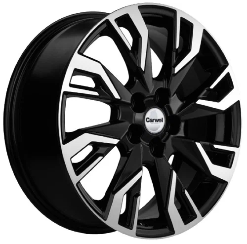 Диск колесный Carwel Чеко 1809 (GEELY ATLAS -Lifan Myway) 7,0x18 5x114,3 Dia60.1 ET45 цвет ABT