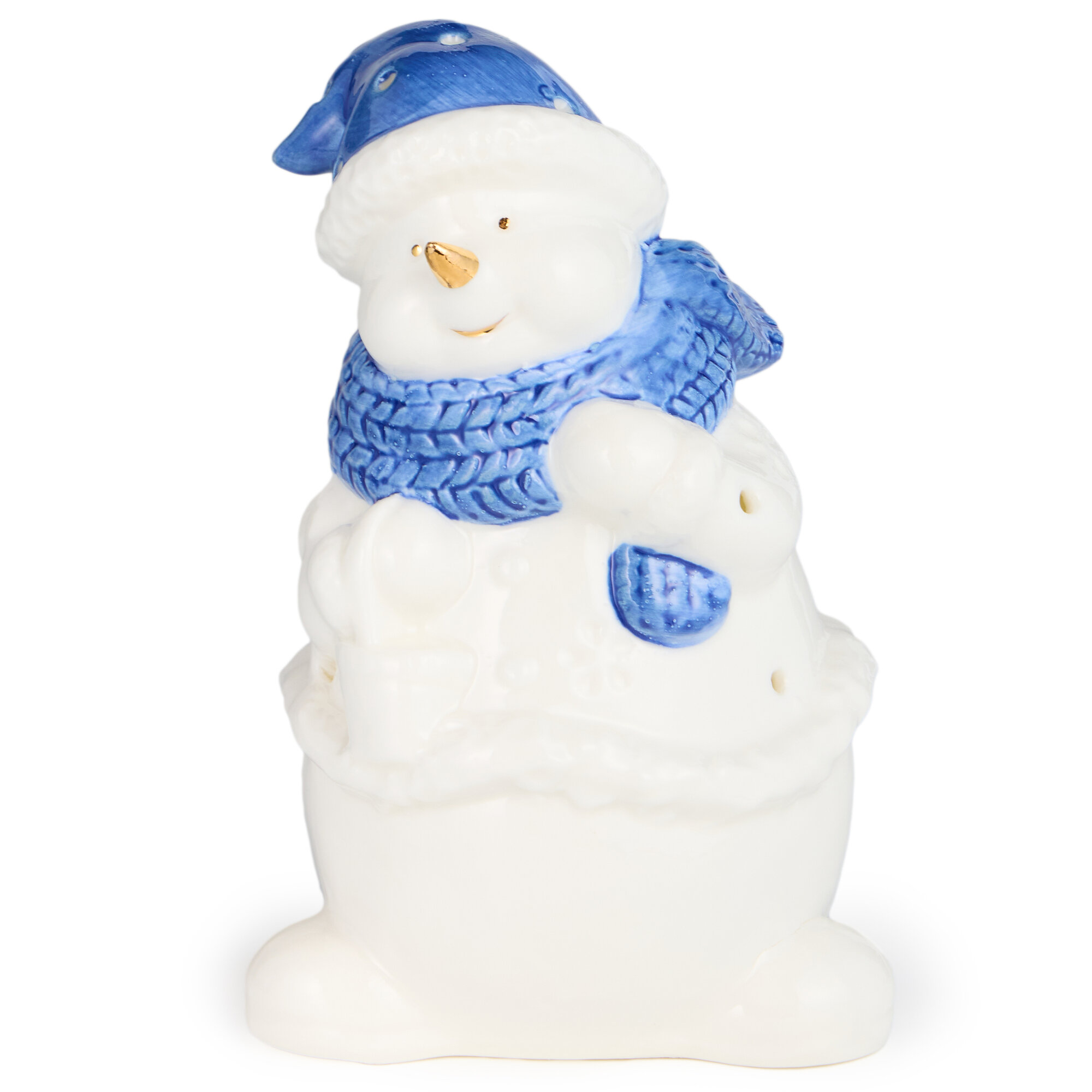 Статуэтка снеговик 12х9,7х16,4 см KSG-146-2242