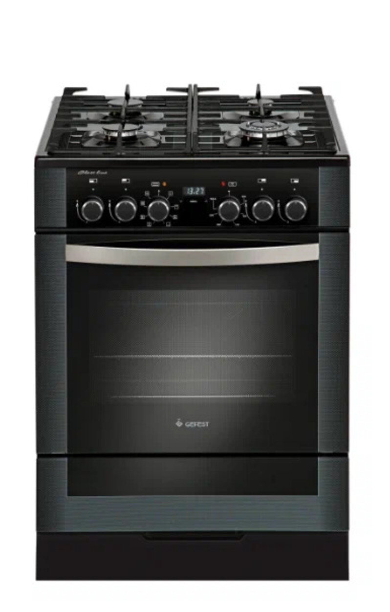 Газовая плита с электрической духовкой Gefest ПГЭ 6502-03 0244, черный