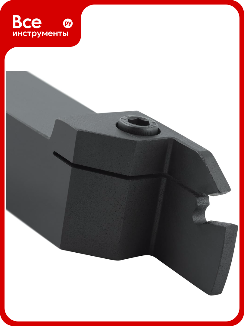 Державка токарная ZQ2525r-5 PANDA CNC ht02053 правое исполнение с отсекательной формой пластины и креплением типа