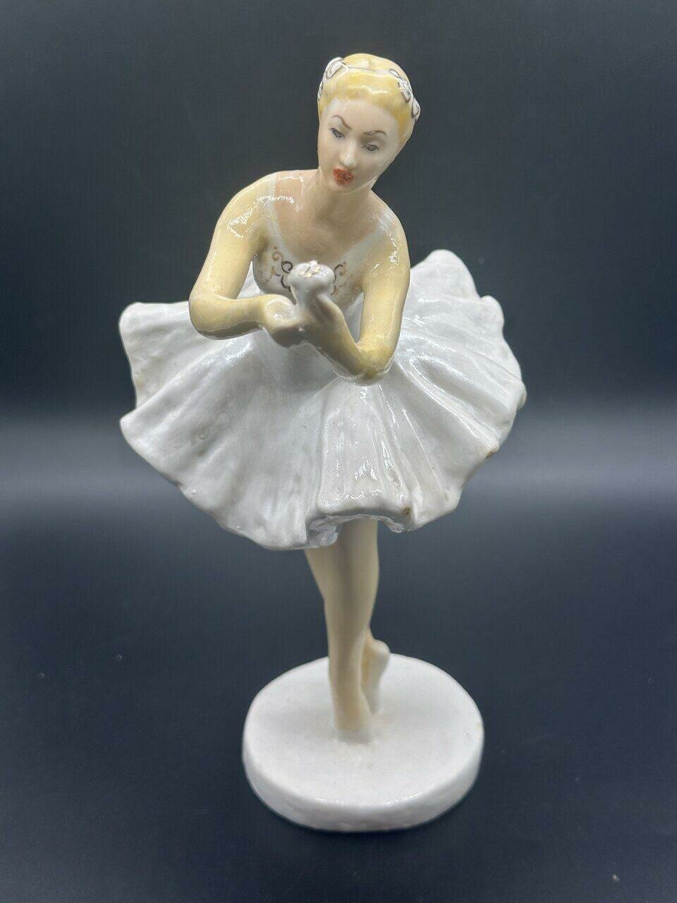 Статуэтка Фарфоровая Балерина лфзи 1962г СССР Редчайшая