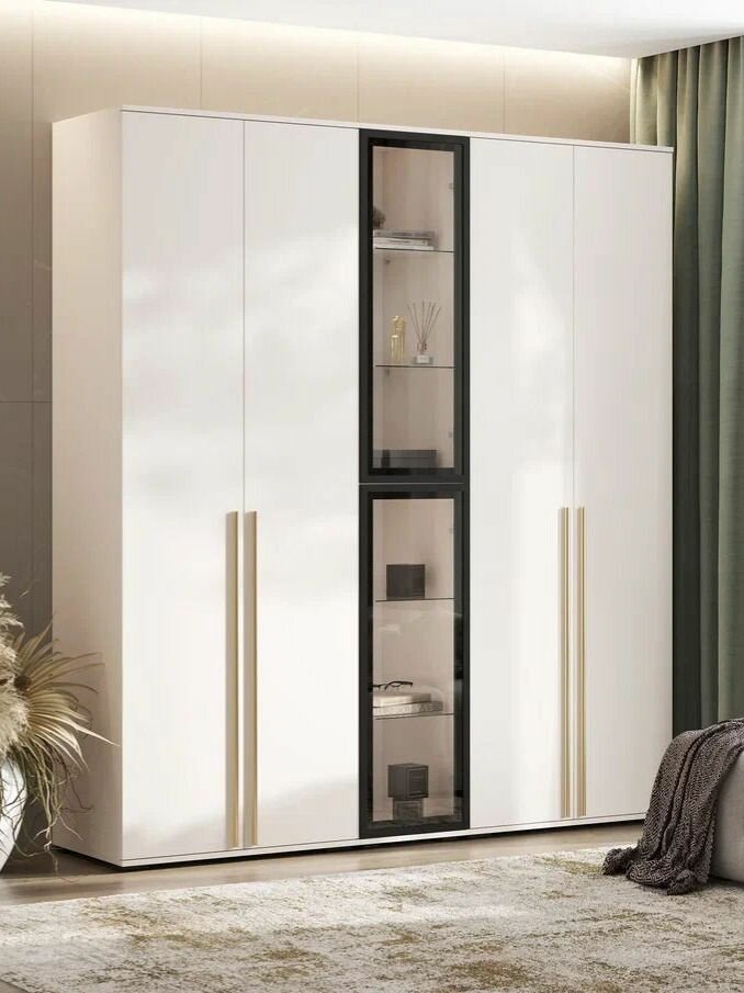 Шкаф-пенал Мебельная Фабрика Рай "Норд", ЛДСП, современный стиль, 40x223,6x51 см