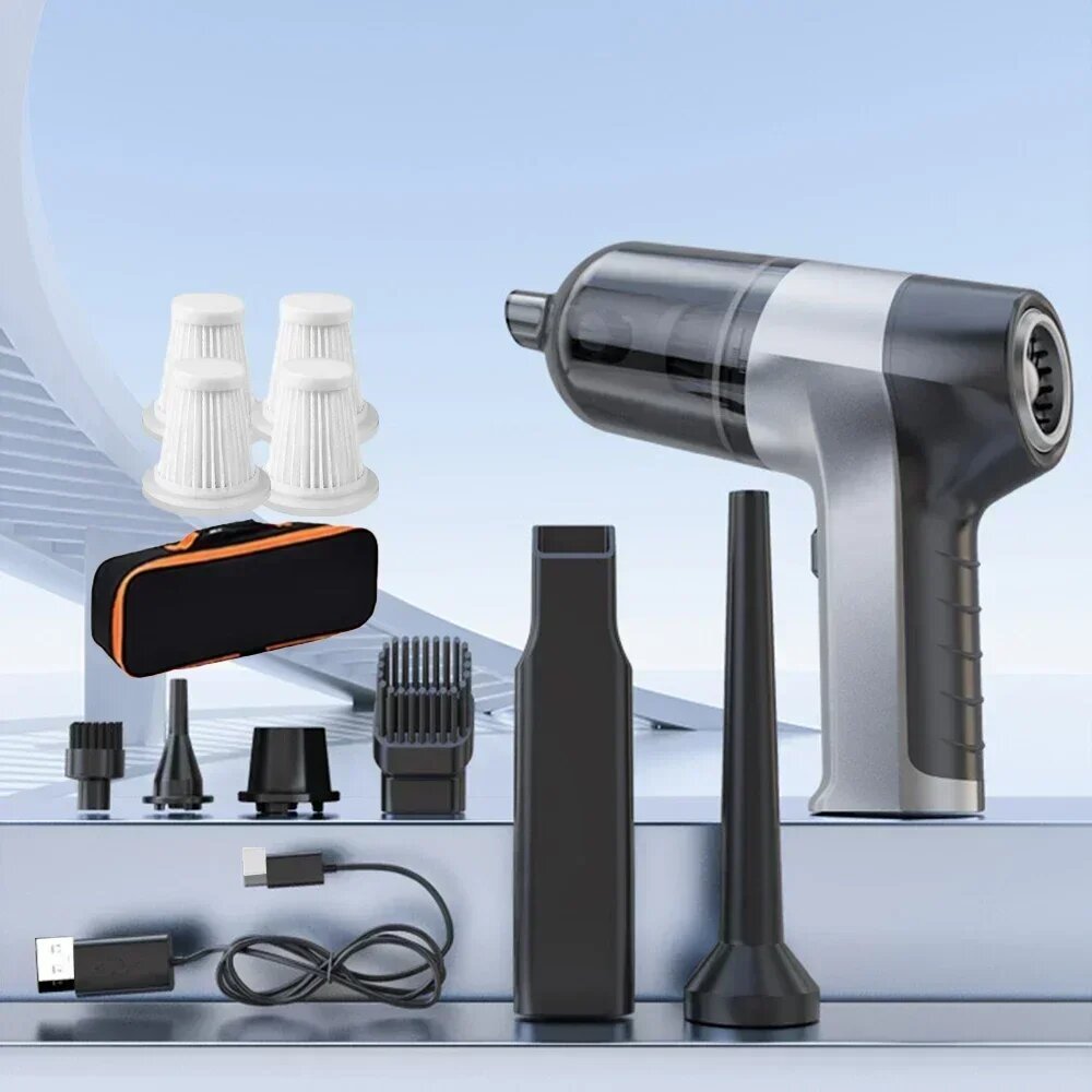 Автомобильный пылесос 4 в 1, беспроводной пылесос, ручной пылесос для дома, Pro 4HEPA BOX