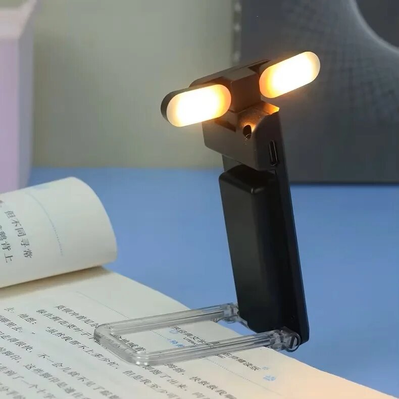 Черная USB лампа для чтения OSITE SKY