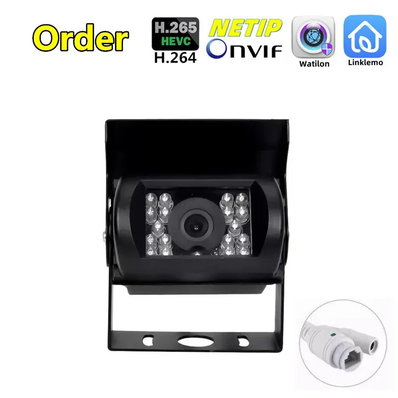 HDAY-CAM POE 4MP IP-камера видеонаблюдения 4MP DC12V, 2,8 мм