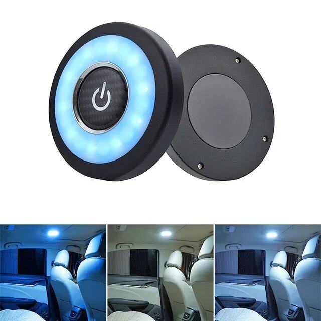 Автомобильная купольная лампа Iceblue White