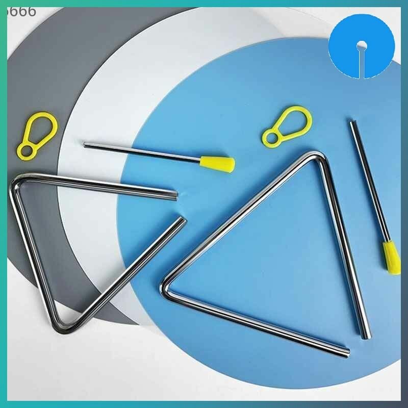 Музыкальный треугольник с держателем 10CM