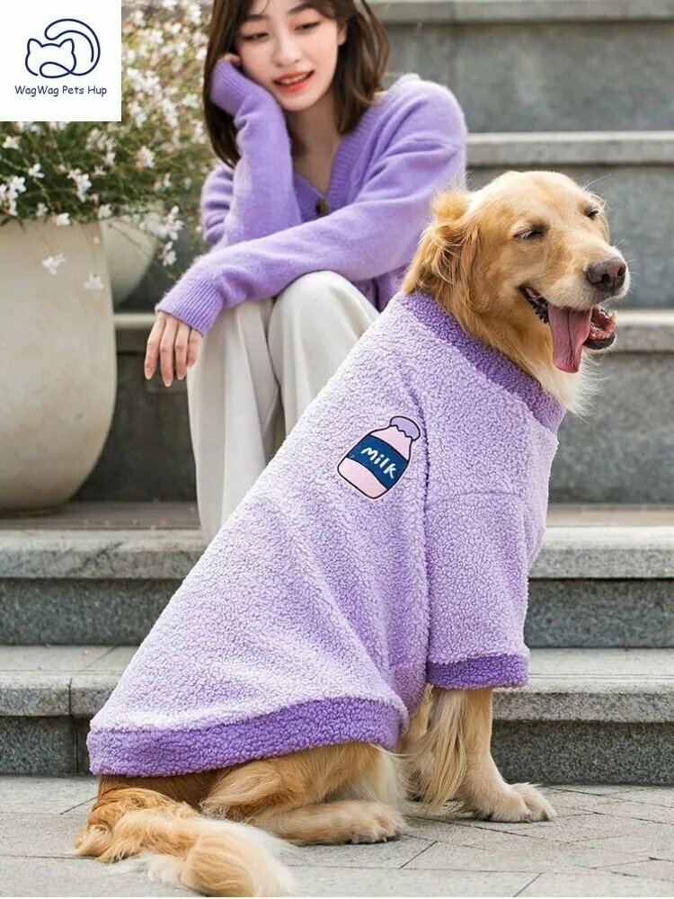 Xiaomi YouPin Одежда для собак крупных пород – зимний комбинезон для немецкой овчарки, лабрадора, теплая куртка, водонепроницаемая