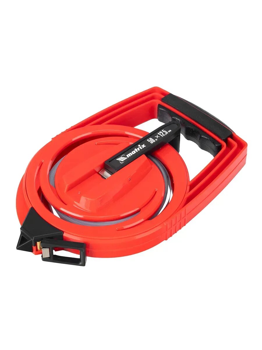 Рулетка строительная геодезическая 50мх12.5мм, MATRIX 31226