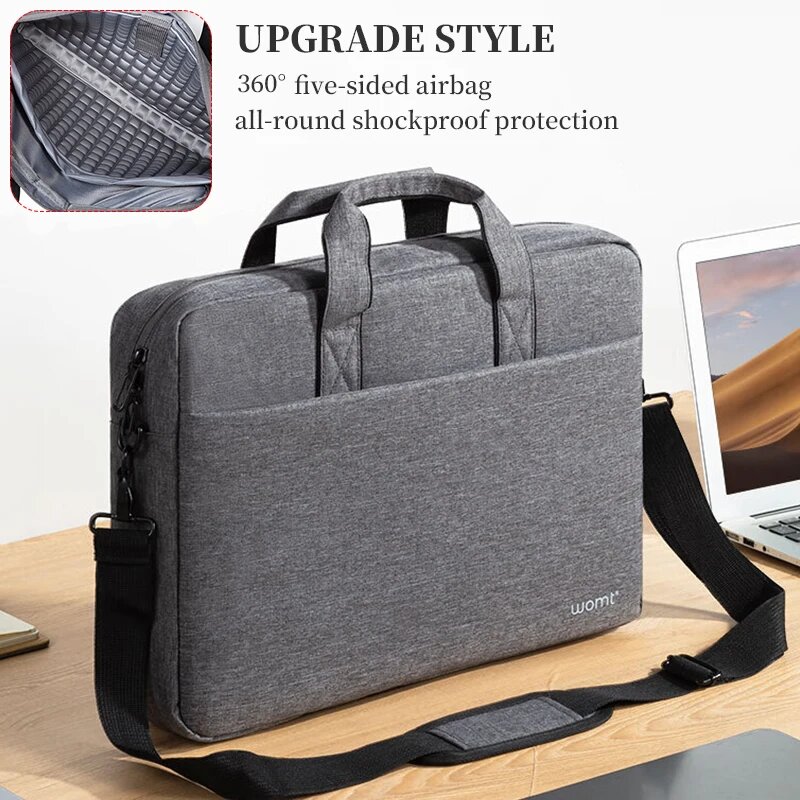 13,3 14 15,6 17 17,3-дюймовая сумка для ноутбука Macbook Air Pro 13 15 16 Huawei Asus Dell HP Lenovo Сумка для переноски ноутбука, Upgrade Version, 15.6 to 16 inch, Унисекс