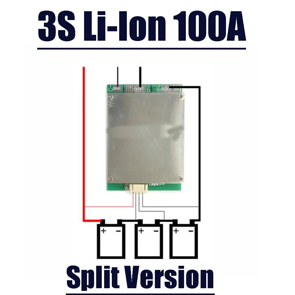BMS 4S 12V LiFePo4 Split Version — фото 1