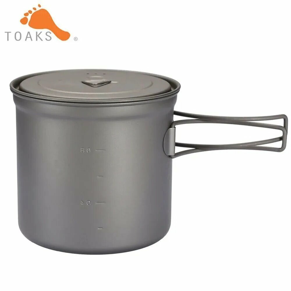 Титановый котелок Toaks 1100мл