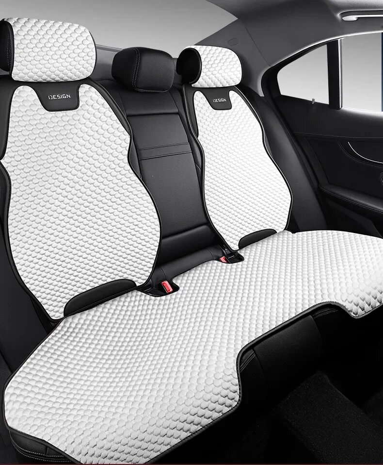 Накидка на сиденье автомобиля для Haval Dargo Jolyon Jolion H5 H6 F7, 1 rear seat white2