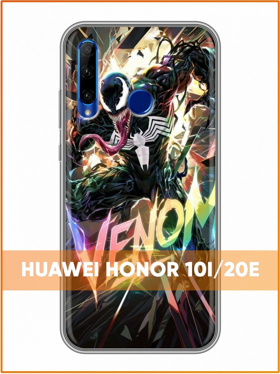 Чехол для Huawei Honor 10i, Huawei Honor 20e с принтом для мальчиков с Веномом (Хуавей хонор 10и, Хуавей хонор 20е)