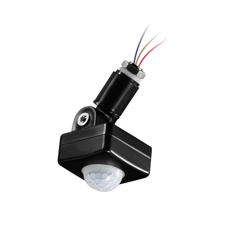 Датчик движения PIR Black 220В для лестниц