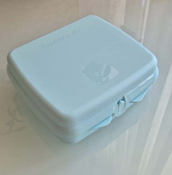 Ланч-бокс "Эко + " 500 мл, голубой. Tupperware
