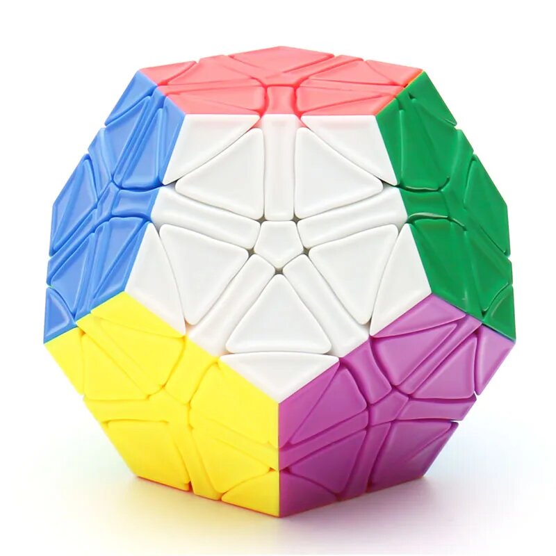 INGso Вертолет Dodecahedron Edge Turning Megaminx Curvy Copter Magic Cube Twisty Puzzle Интеллектуальная игрушка для взрослых Логические, Stickerless, Унисекс