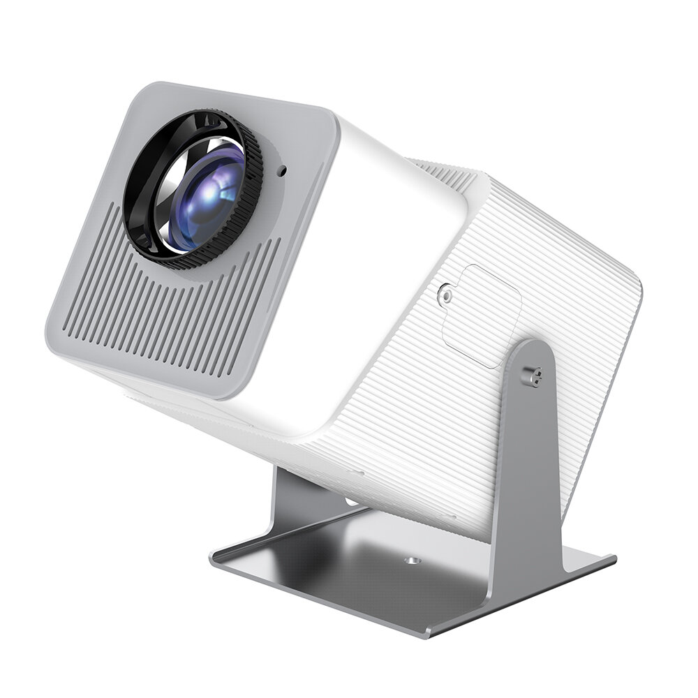 720P Projector WiFi BT5.2 Android 11 System 180° Rotatable Movie with 220in Display Screen Mirror Technique Built-in Speaker Auto Keystone Correction Support TV Box Computer Flash Disk for Home Theater Media Player Entertainment Portable Remote Control
