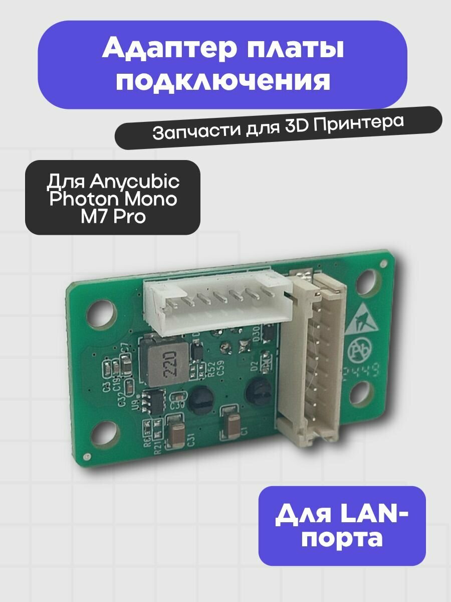 Адаптер платы подключения LAN-порта для 3D принтера Anycubic M7 Pro