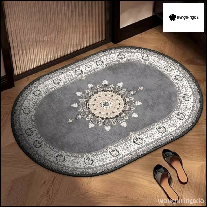 Эксклюзивный напольный ковер 60x90 см в скандинавском стиле, производится с противоскользящим эффектом и свойством поглощения влаги, нанесение рисунка выполнено печатным методом без бархатного покрытия.