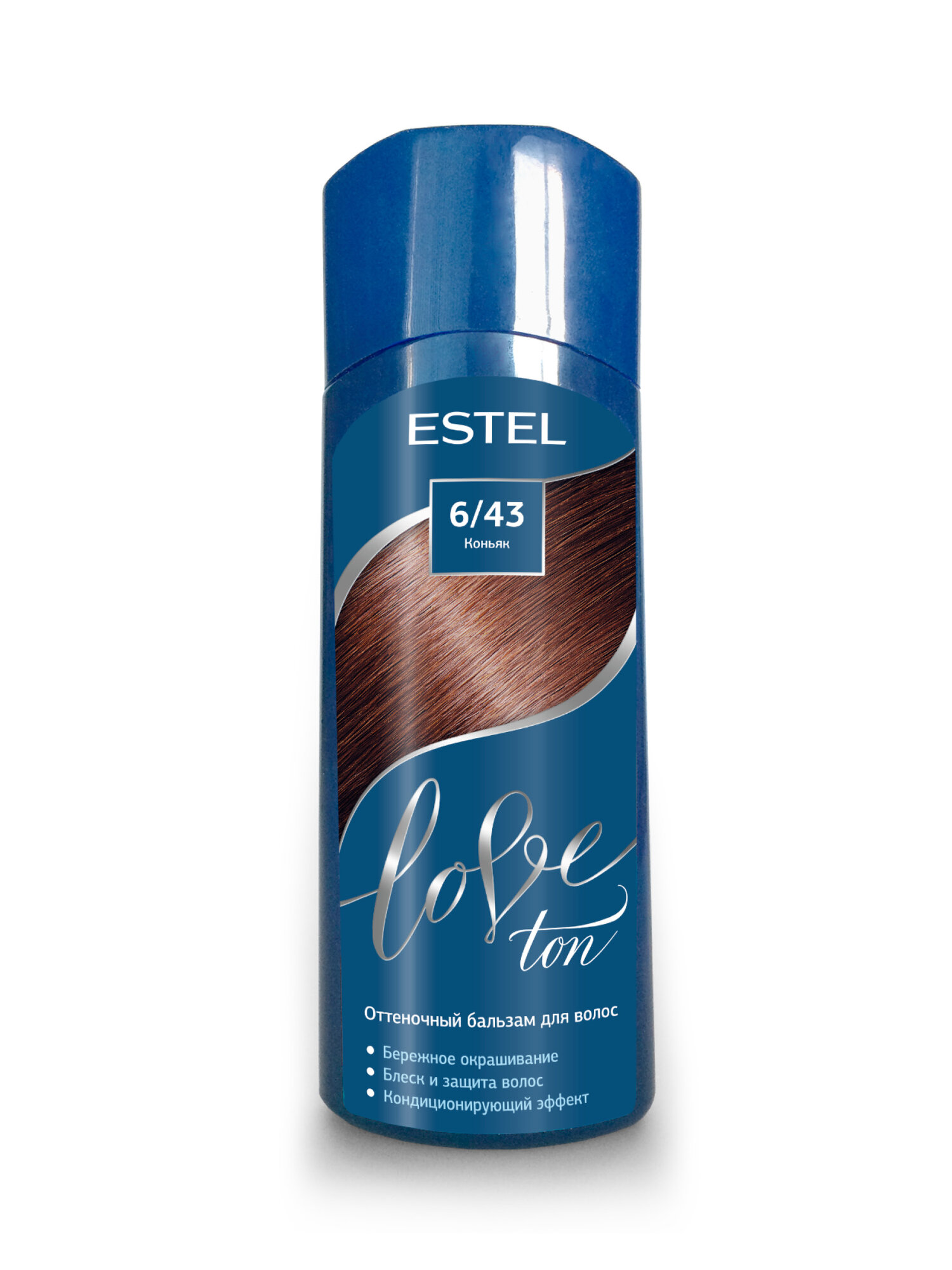 ESTEL Оттеночный бальзам LOVE для тонирования волос, тон 6/43 Коньяк, 150 мл