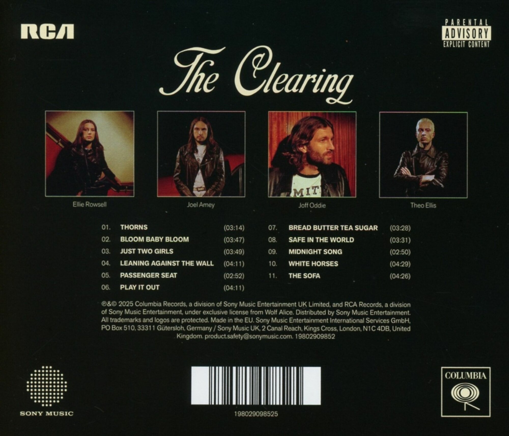 Компакт-диск Wolf Alice - The Clearing (CD) (1 CD) — фото 1
