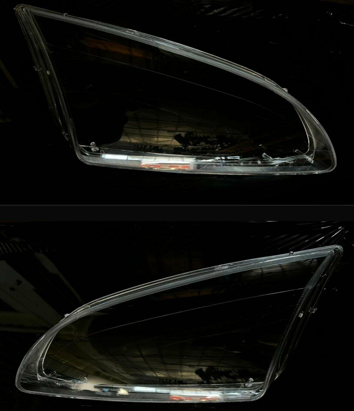 Стекло фары форд фокус 2 дорестайлинг, комплект