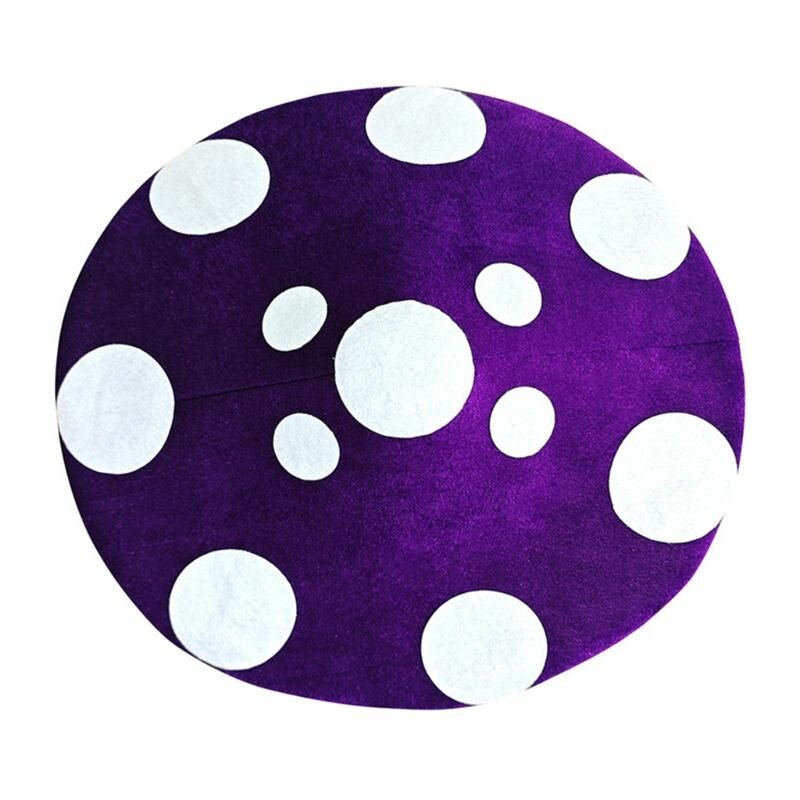 Шляпка гриба на шнуровке-фиолетовая шляпка