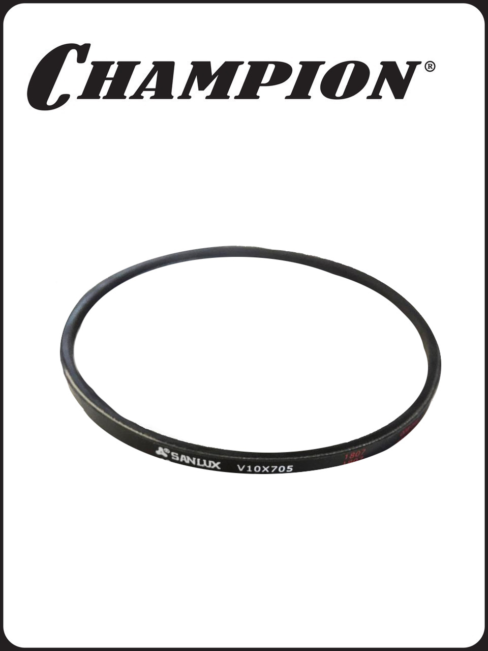 Ремень привода шнека CHAMPION, для снегоуборщика STT761E, плавное движение