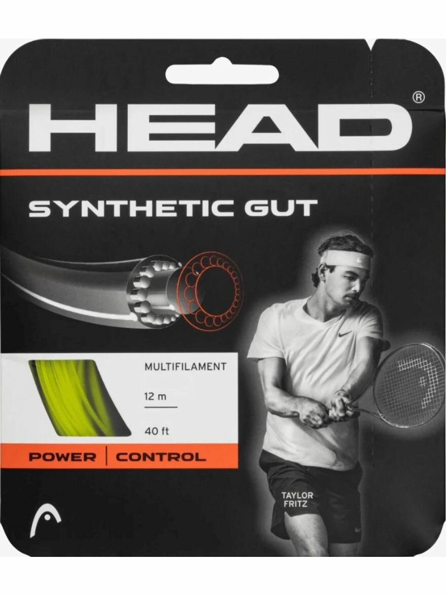 Струны для ракетки Head Synthetic Gut Set Унисекс Большой теннис Нейлон