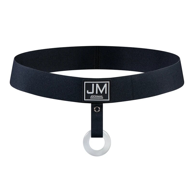 Стринги Jockmail черные, размер M, JM262Black