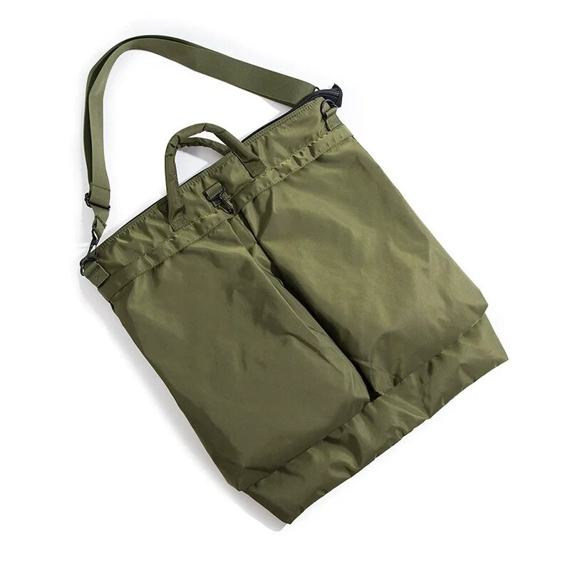 Большая сумка через плечо Oxford army green